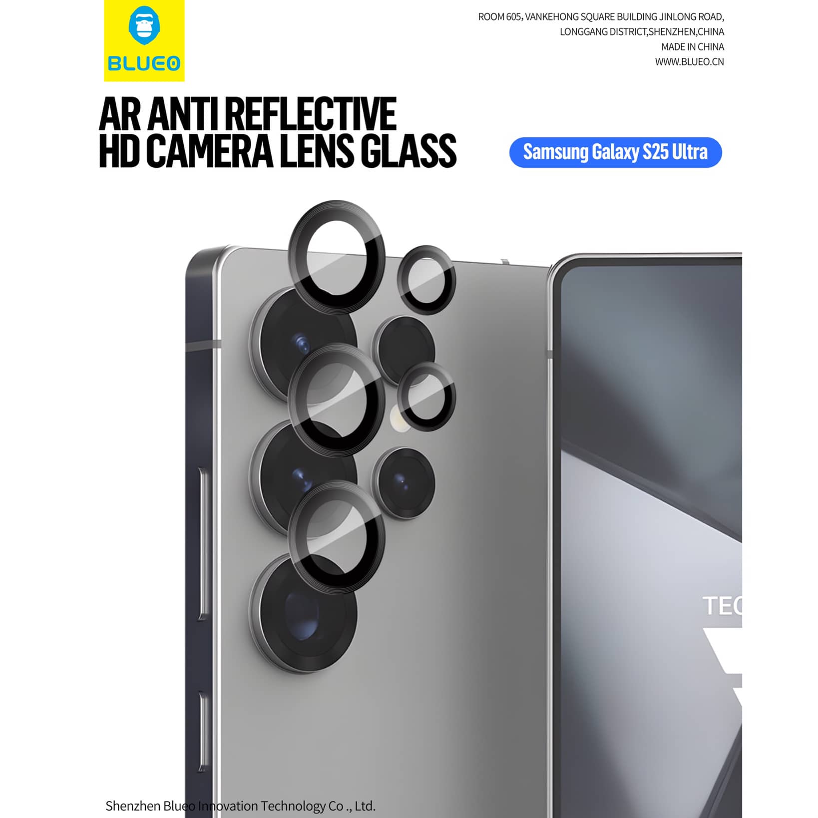 خرید رینگ محافظ لنز بلو Blueo Protector Lens Glass Samsung