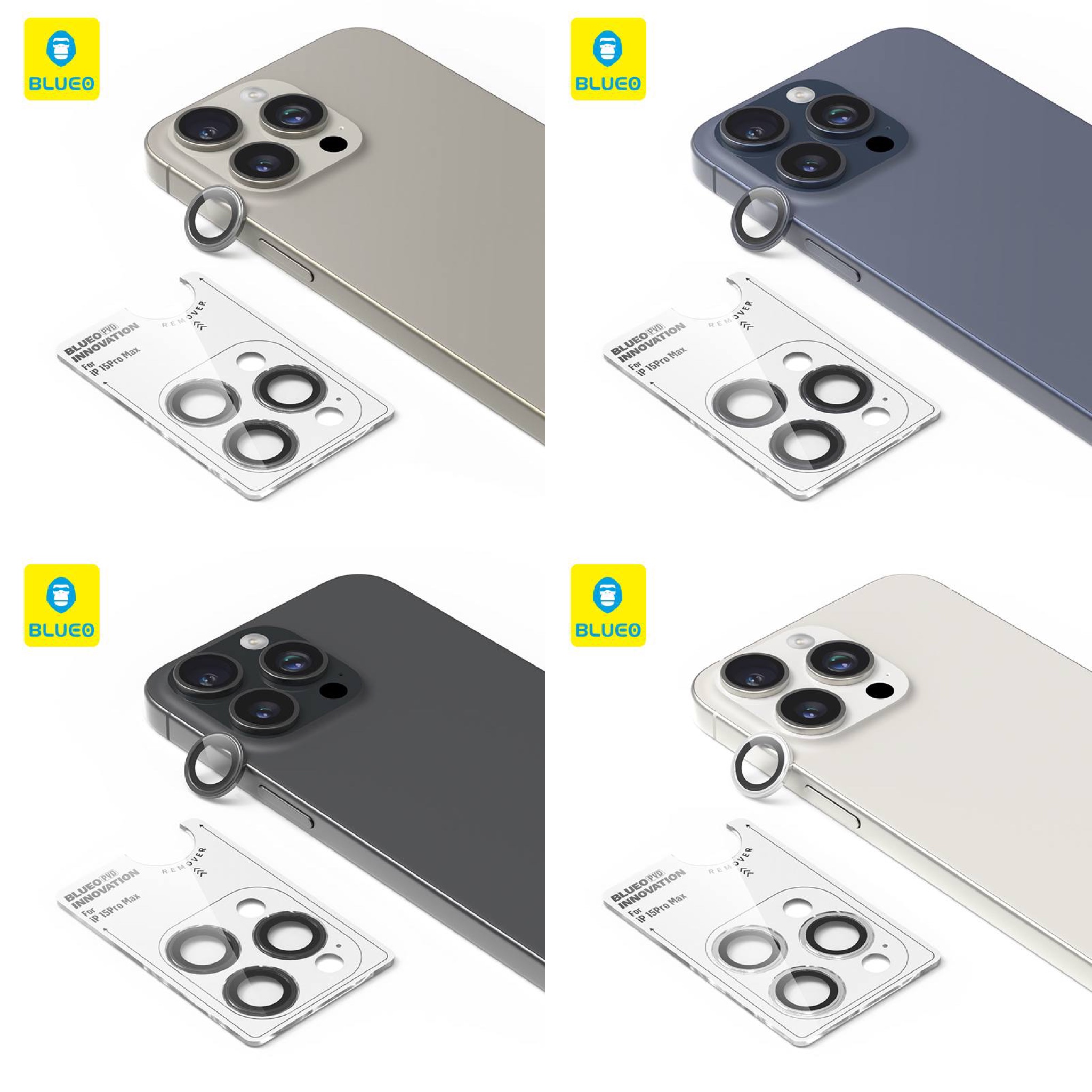 خرید رینگ محافظ لنز بلو استیل ضد زنگ Blueo PVD Stainless Original Steel ...