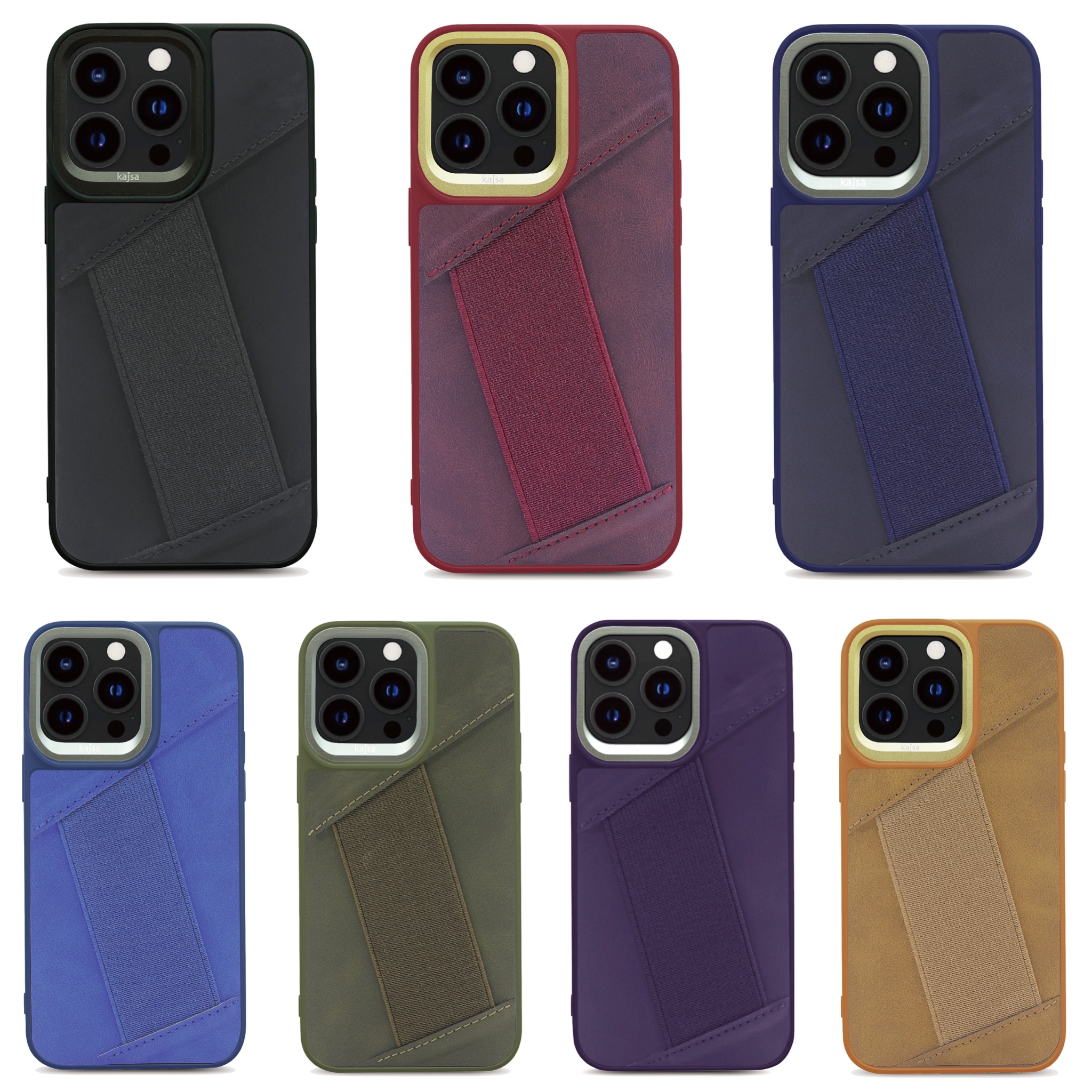 خرید قاب Kajsa Elastic Hand Grip کجسا آیفون Iphone