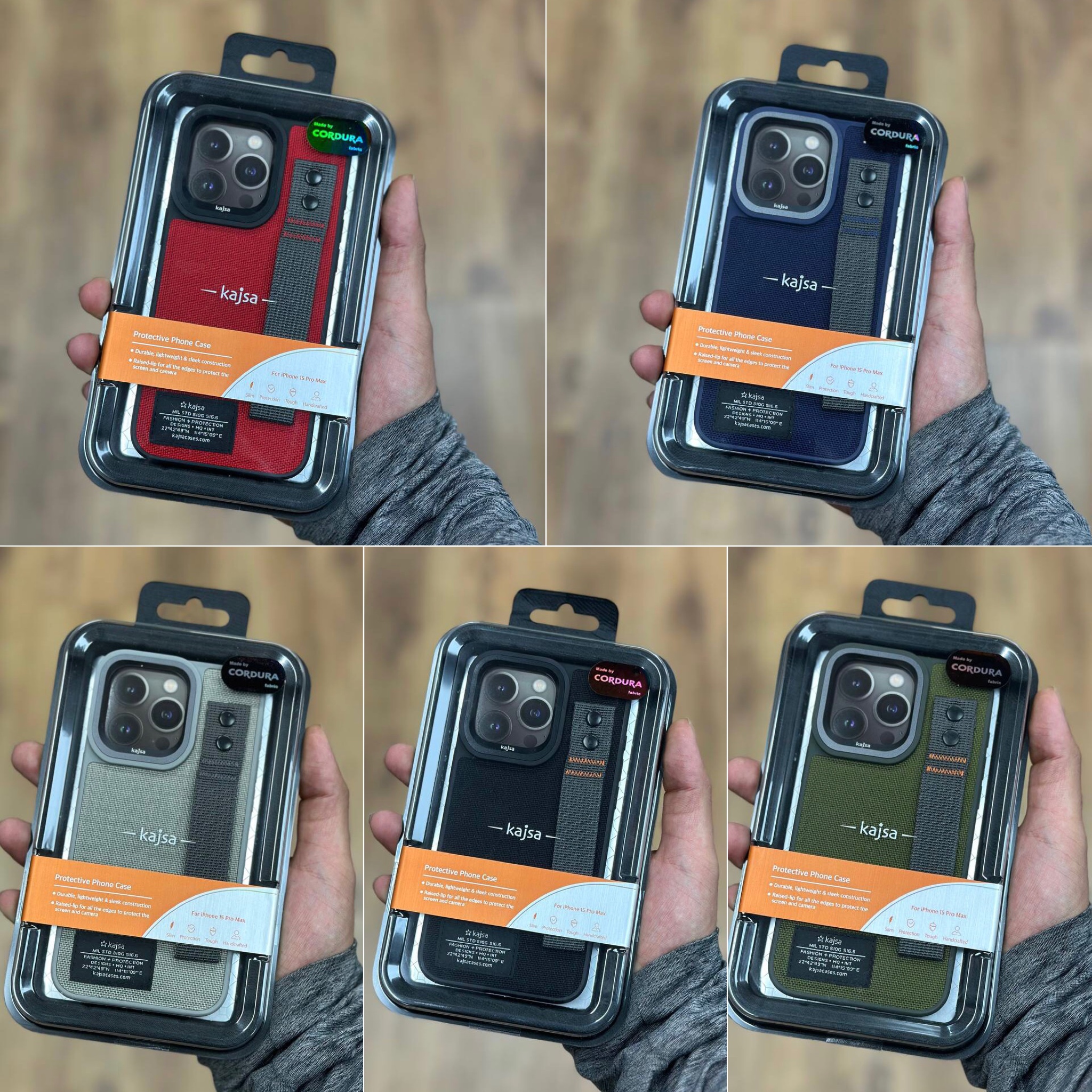 خرید قاب Kajsa Miltray Hand Grip کجسا آیفون Iphone