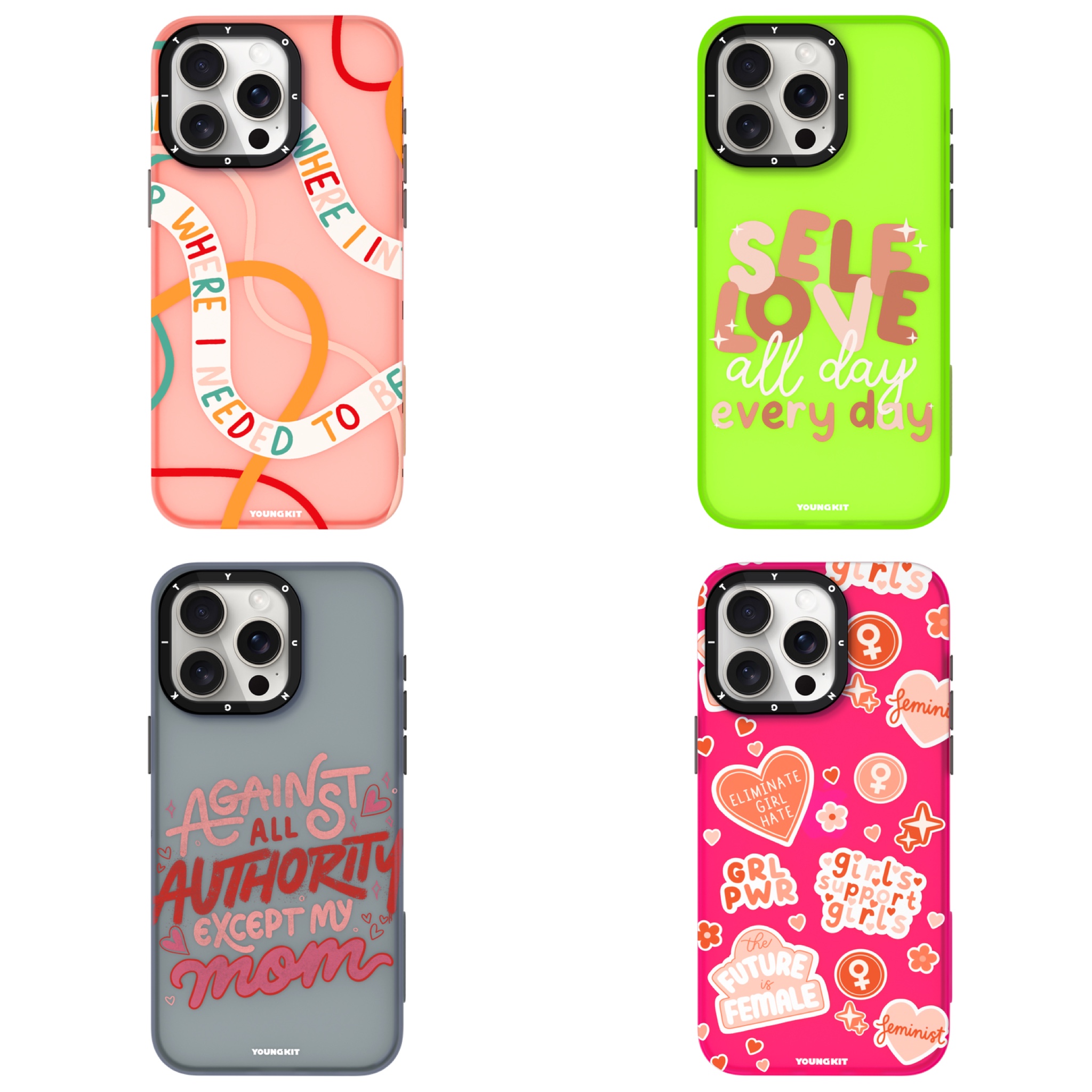 خرید قاب Youngkit یانگ کیت Blushing Ginger Series Iphone