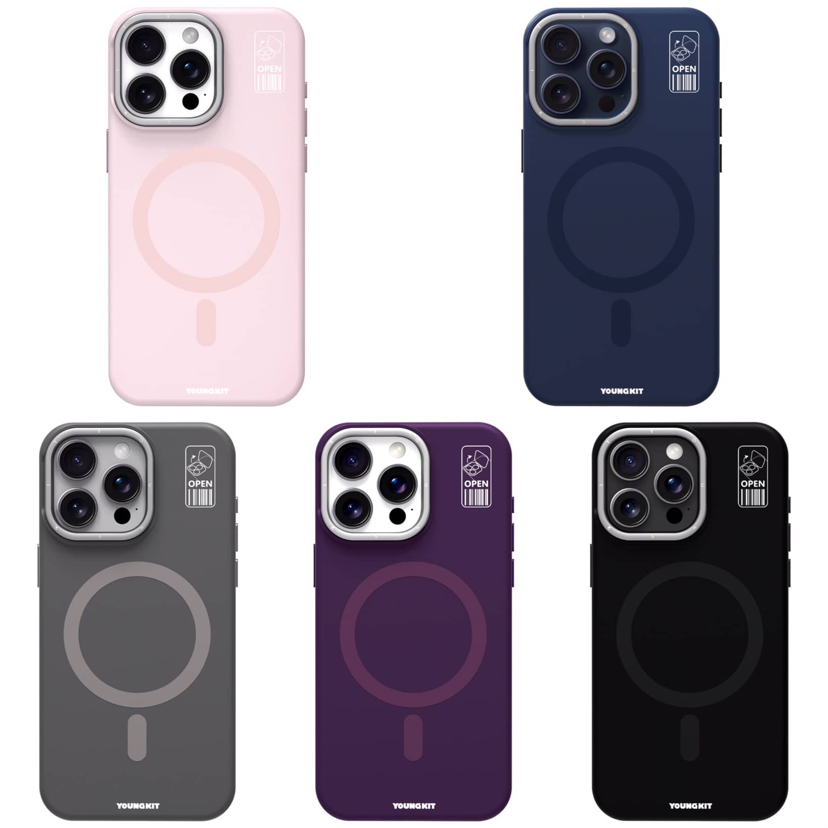 خرید قاب یانگ کیت Youngkit Hermit Silicone Magsafe Series Iphone